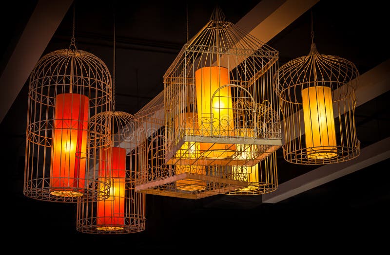 Hanging Lamp stock photo. Image of intricate, design - 35476364