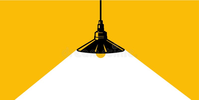 Hanging Lamp - Vector Illustration Stock Vector - Illustration of ...