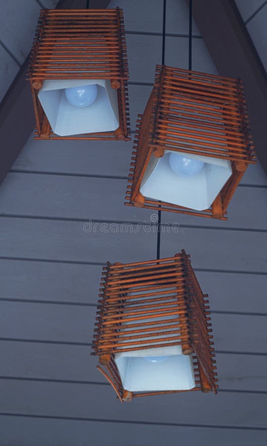 Hanging lights stock image. Image of classic, interior - 321032083