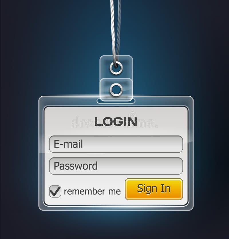 Login Frame Stock Illustrations – 5,352 Login Frame Stock Illustrations ...