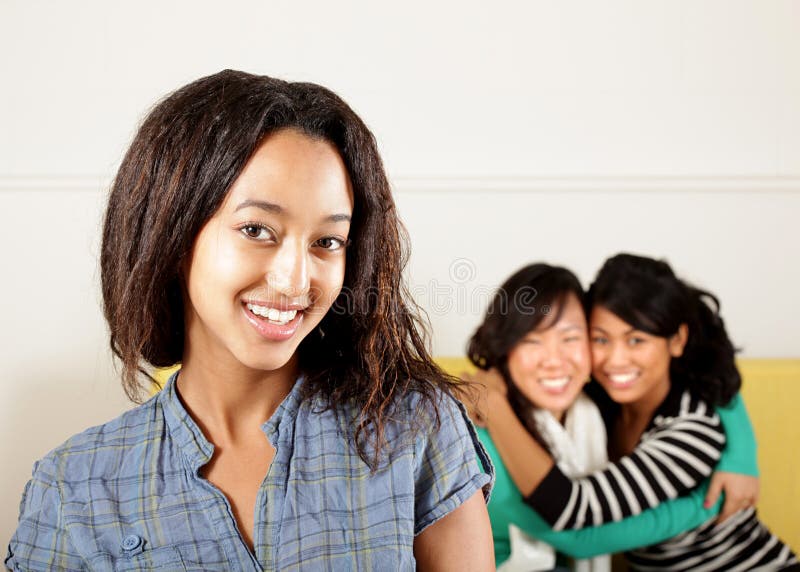 Hanging out together stock photo. Image of asian, excited - 7763876