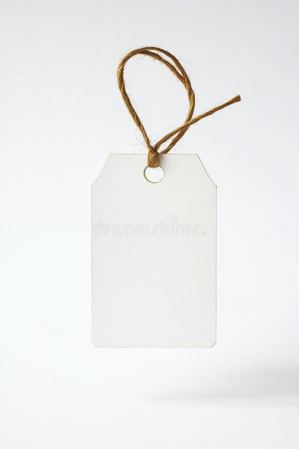 Hanging Price Tag on String Stock Photo - Image of cart, product: 385112774