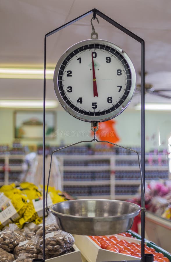 Vintage Grocery Store Produce Scale at Antonio Fore blog
