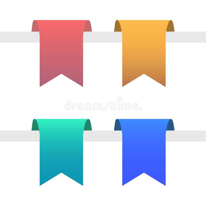 Hanging Ribbons with Chrismas Balls Stock Vector - Illustration of ...