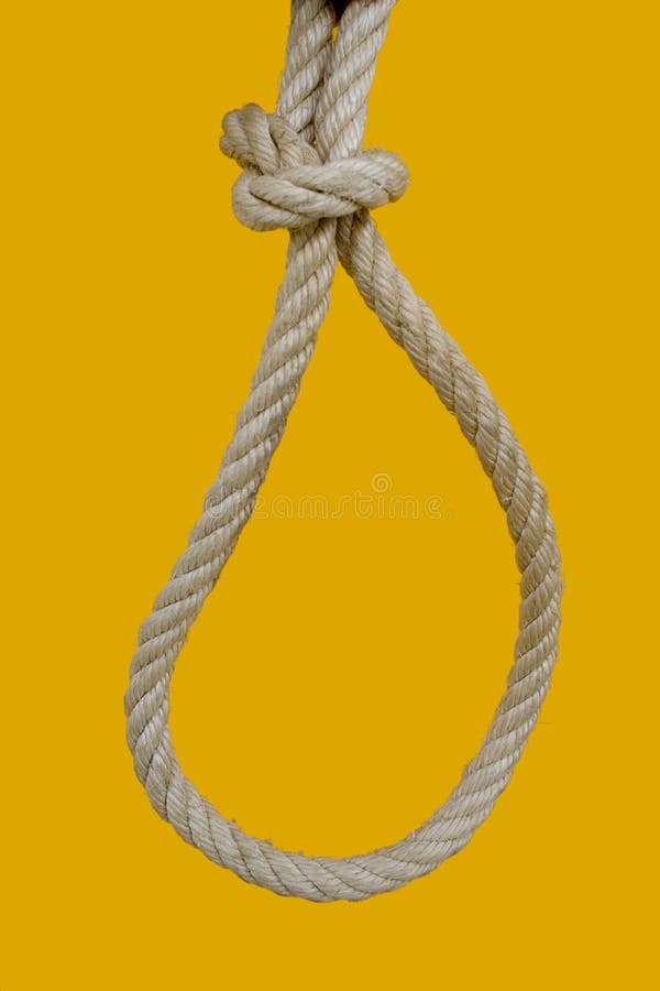 Hanging rope stock image. Image of spooky, hangman, rights - 2601109