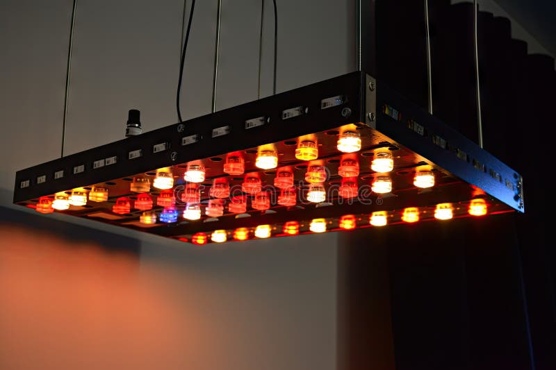 Hanging Sensor with Led Lights Array, Showing the State of Each Device ...