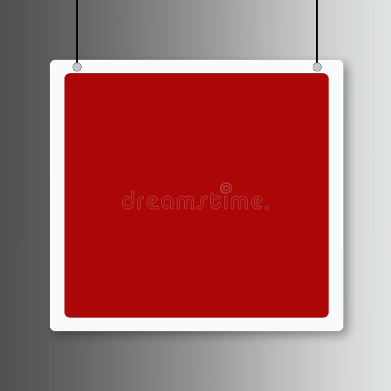 Empty Red Hang Sign Stock Illustrations – 1,113 Empty Red Hang Sign ...