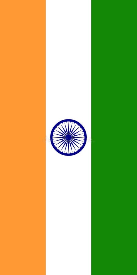 India Hanging Flag on Stand. Template Forconference Banner Stock ...