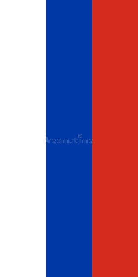 Hanging Russia Flag in Form of Map. Russian Federation. National Flag ...