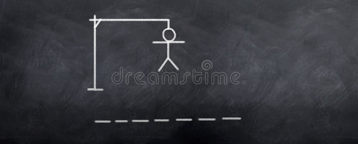 Man Drawing Hangman Stock Illustrations – 24 Man Drawing Hangman Stock ...