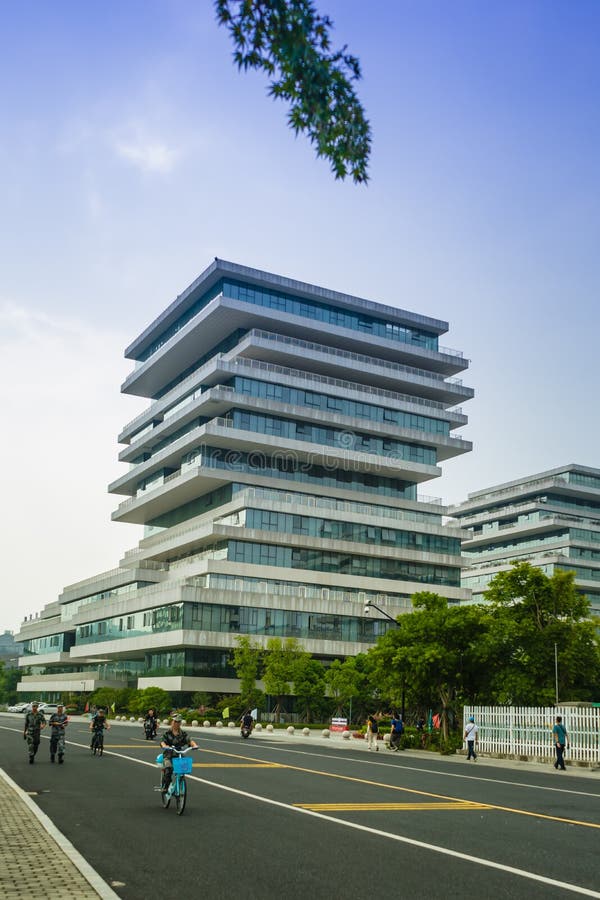 Hangzhou Normal University Architectural View Editorial Stock Photo ...