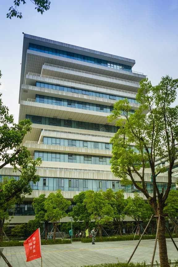 Hangzhou Normal University Architectural View Editorial Photo - Image ...