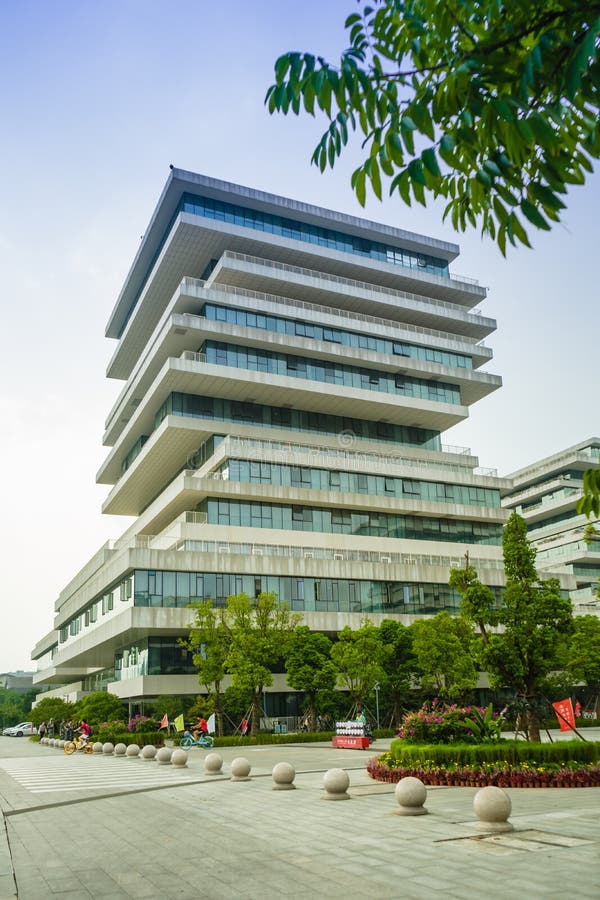 Hangzhou Normal University Architectural View Editorial Stock Image ...