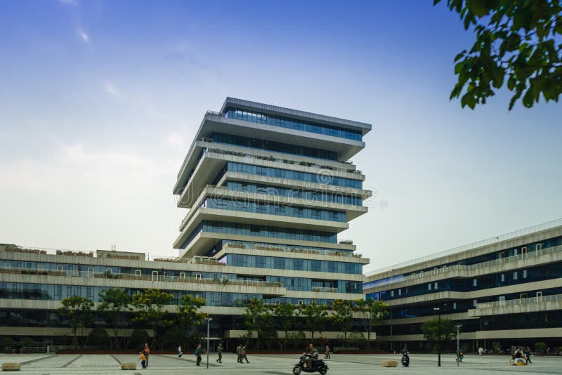 Hangzhou Normal University Architectural View Editorial Photography ...