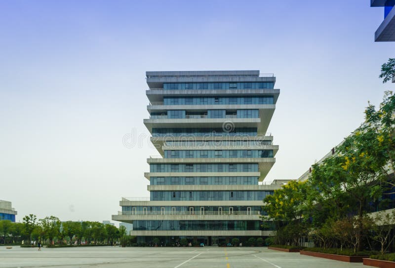 Hangzhou Normal University Architectural View Editorial Stock Photo ...