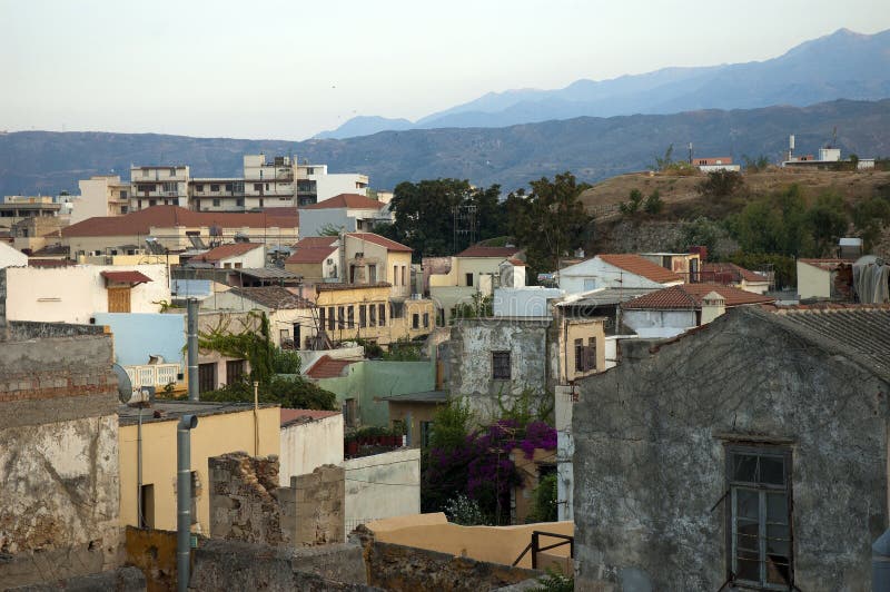 Hania stock image. Image of buildings, holiday, seaside - 22428609