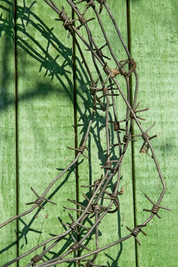 Hank of barbed wire stock photo. Image of outside, conclusion - 952492