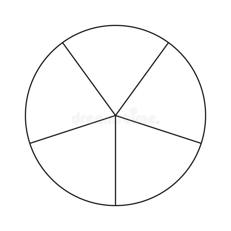 Outline Pie Slices Stock Illustrations – 179 Outline Pie Slices Stock ...