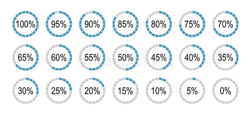 Divided Pie Charts Indicator Stock Illustrations – 12 Divided Pie ...