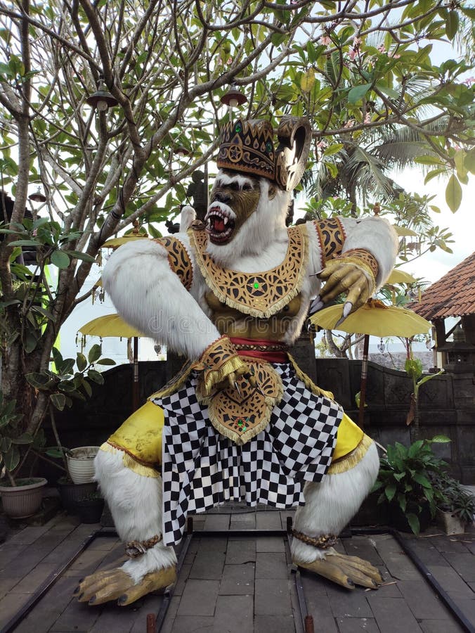 Hanoman Statue in the Raminten Restaurant Area Editorial Photo - Image ...