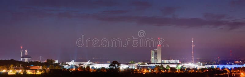 Hanover fairground stock image. Image of messe, hanover - 23576837
