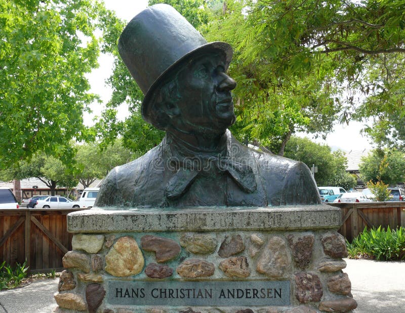Hans Christian Andersen stock photo. Image of bust, icon - 5609442
