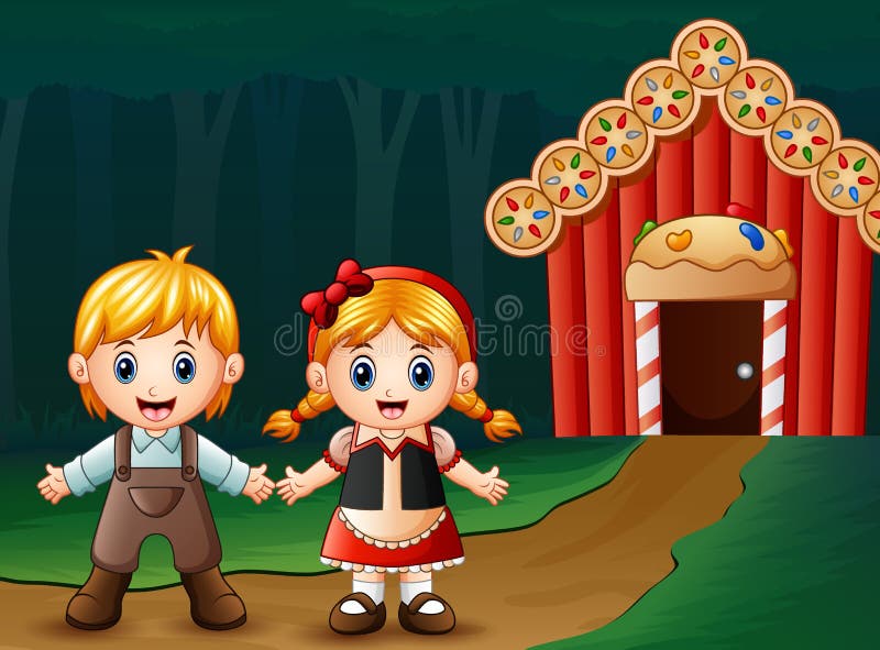 Colecciones De Hansel Y De Gretel Ilustración del Vector - Ilustración ...