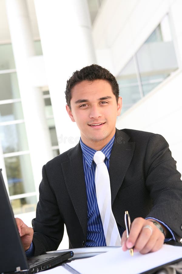 Hansome Business Man stock image. Image of person, school - 11722883