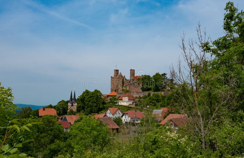 Hanstein Castle is a Ruined Castle in Germany Near Bornhagen in the ...