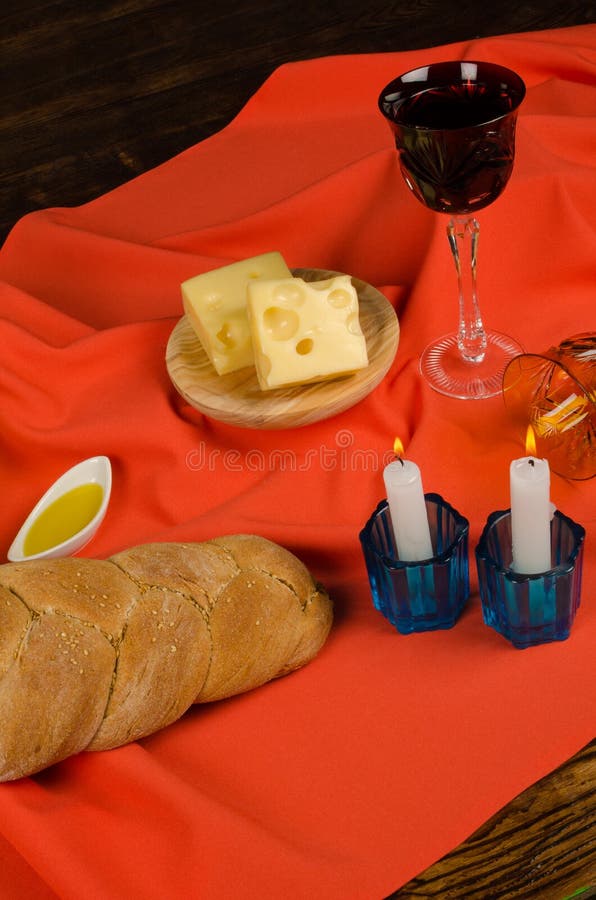 Hanukkah bread stock image. Image of traditional, hanukkah - 34735435