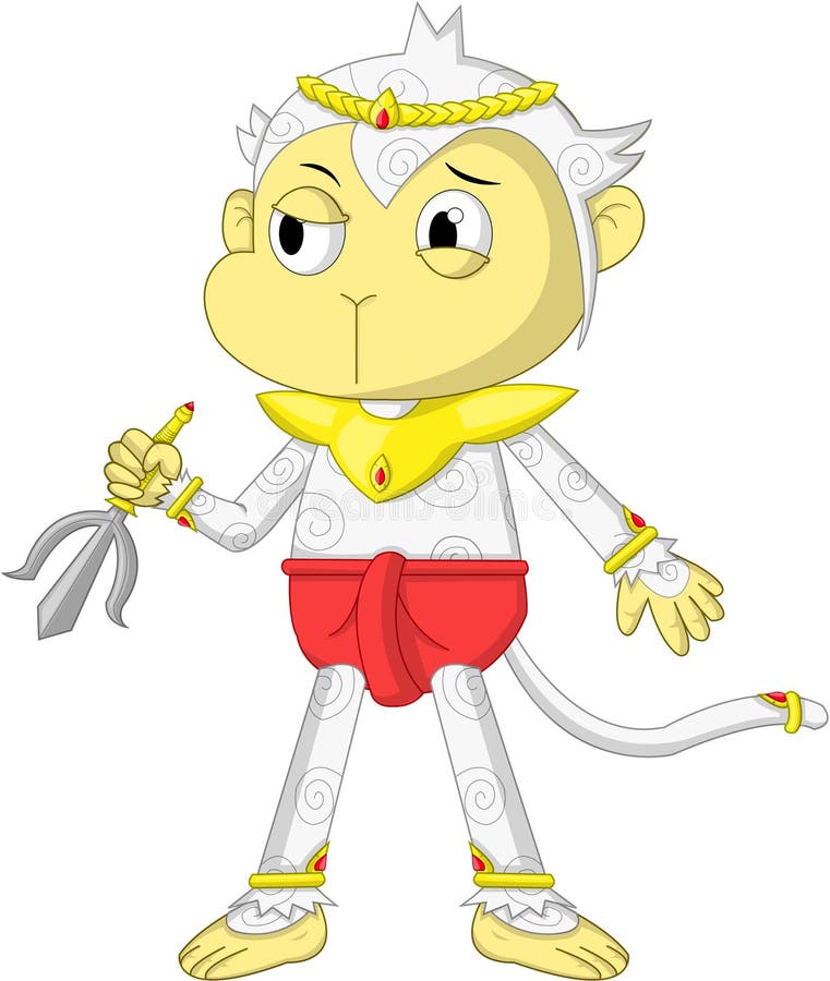 Hanuman stock illustration. Illustration of detail, beautiful - 36276070