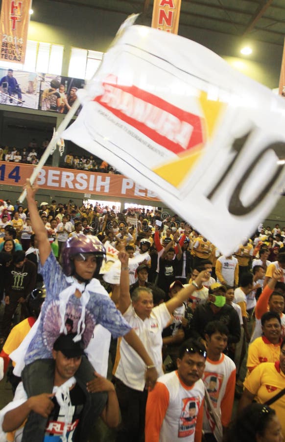 Hanura party campaign editorial photo. Image of hanura - 39354496