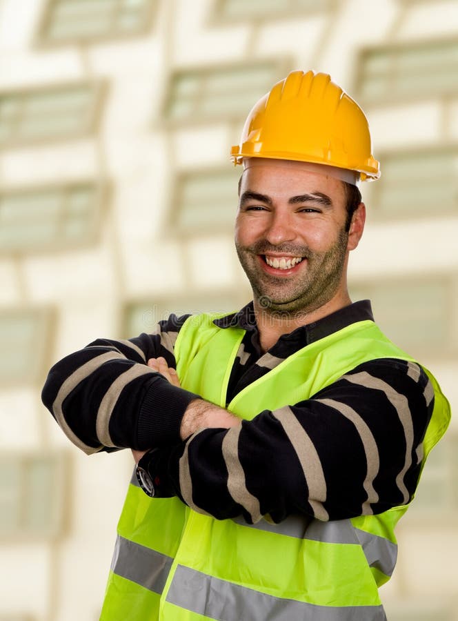 Happiness stock image. Image of repairman, foreman, male - 9209947