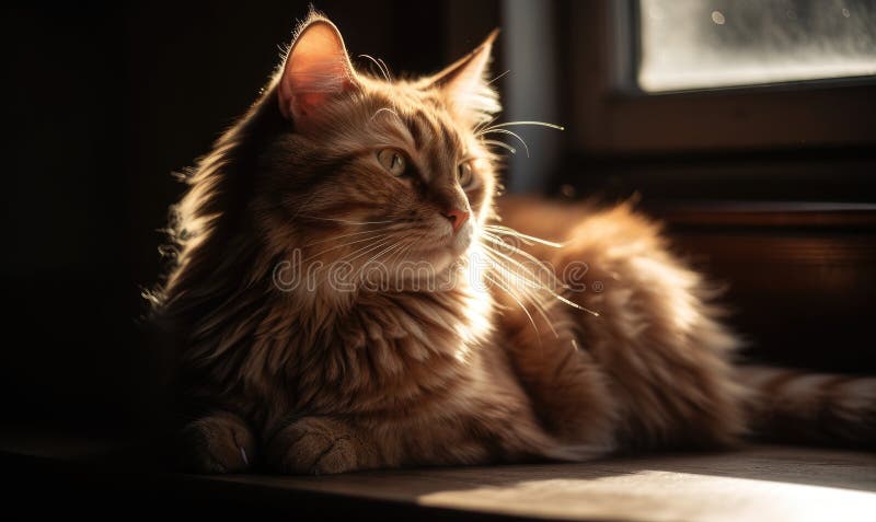 Happiness cat stock illustration. Illustration of grateful - 275509666