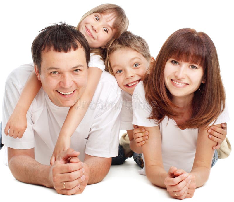 Happy family stock image. Image of lifestyles, children - 36375997
