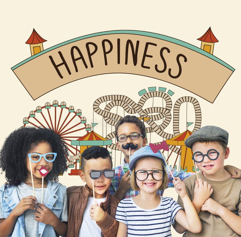 Happiness Happy Emotion Enjoy Fun Relaxation Concept Stock Photo ...