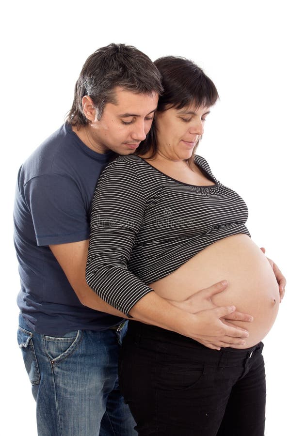 Parents expecting baby stock photo. Image of cheerful - 19673962