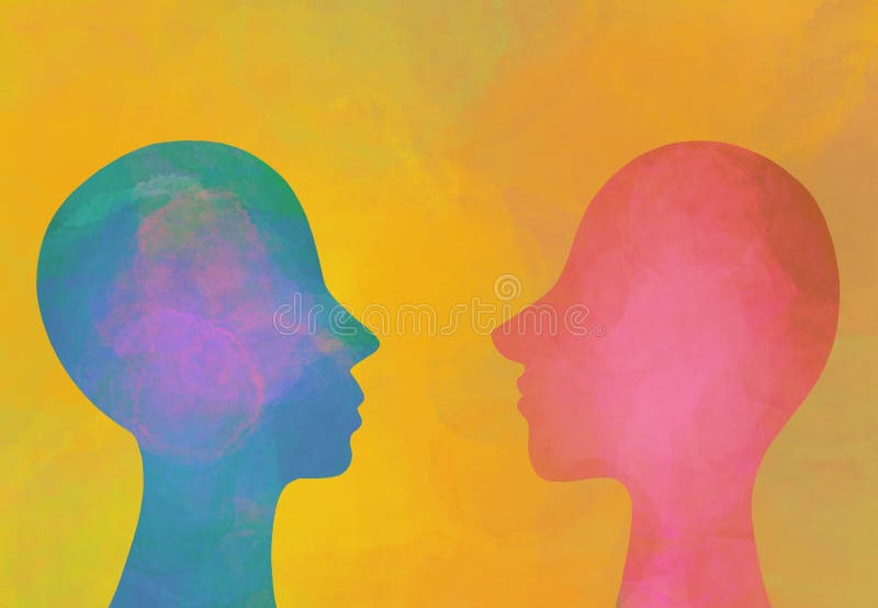 Telepathy Empathy Stock Illustrations – 171 Telepathy Empathy Stock ...