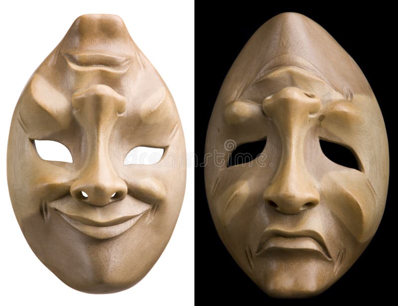 Drama Masks stock photo. Image of halloween, clown, frown - 10811830