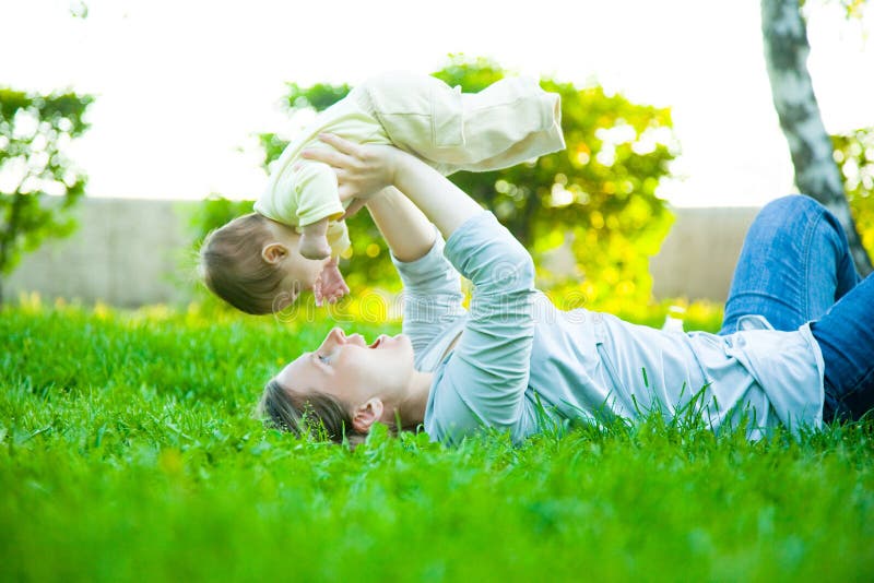 Happy mather stock photo. Image of green, enjoyment, beauty - 12792052