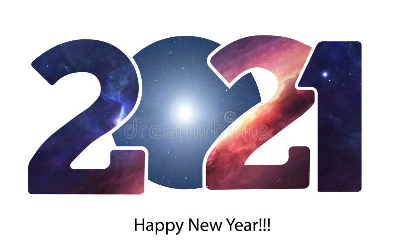 Happy 2021 Sign stock vector. Illustration of sign, year - 204969594