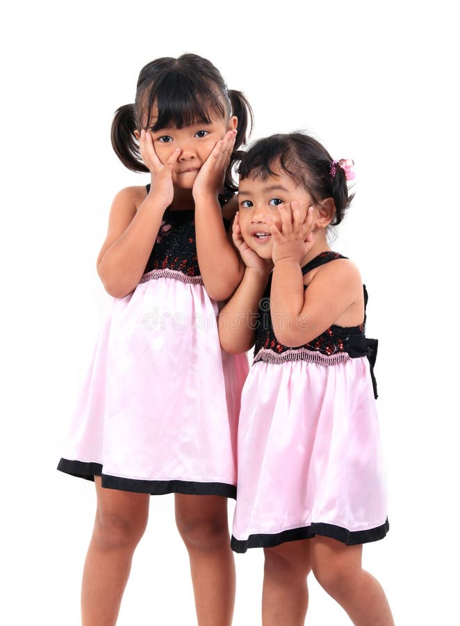 Adorable Asian Little Boy Giving a Tree Pot for You Against White ...