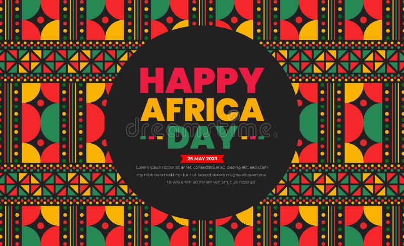 Happy Africa day stock illustration. Illustration of africa - 277448360