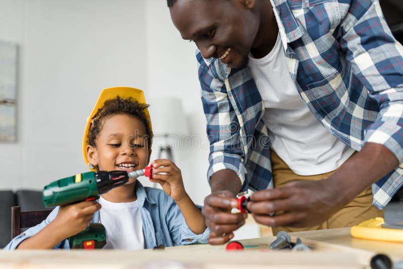 102 African American Father Son Tools Stock Photos - Free & Royalty ...