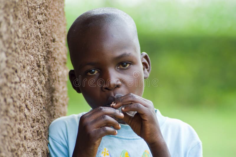 Happy African boy editorial stock image. Image of groomed - 29021264