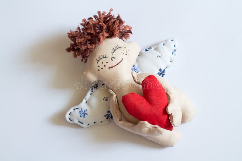 Happy Angel. stock photo. Image of face, congratulating - 57160312