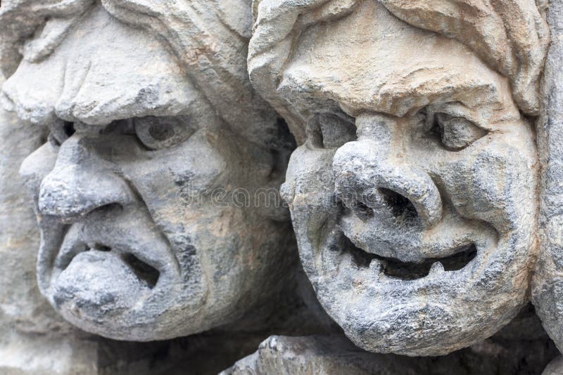 Gaping Stone Wall Decoration Wallpaper Stock Image - Image of wallpaper ...