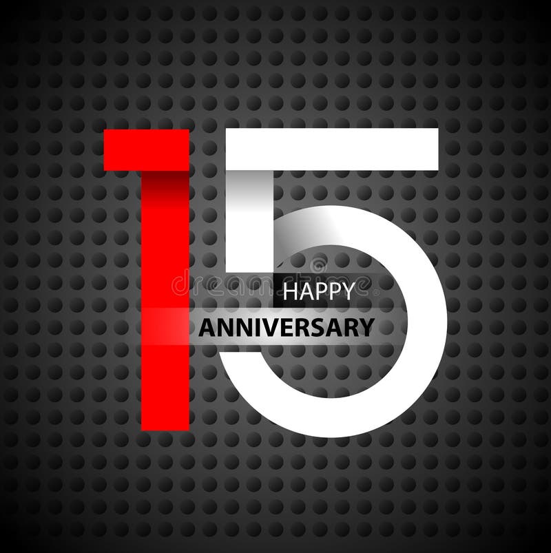 15 Happy Anniversary Symbol Stock Vector - Illustration of celebrating ...