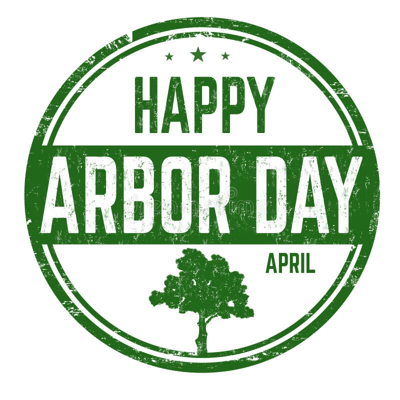 Happy Arbor Day (Instagram Post Stock Illustration - Illustration of ...
