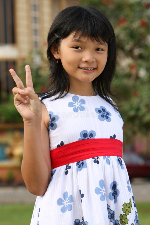 Happy Asian Child stock photo. Image of cute, innocence - 7002292